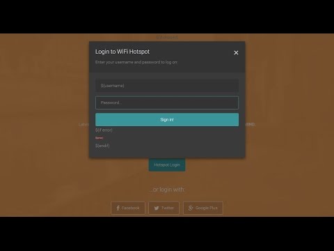 Template Halaman Login Hotspot Mikrotik Router Login - fasrway