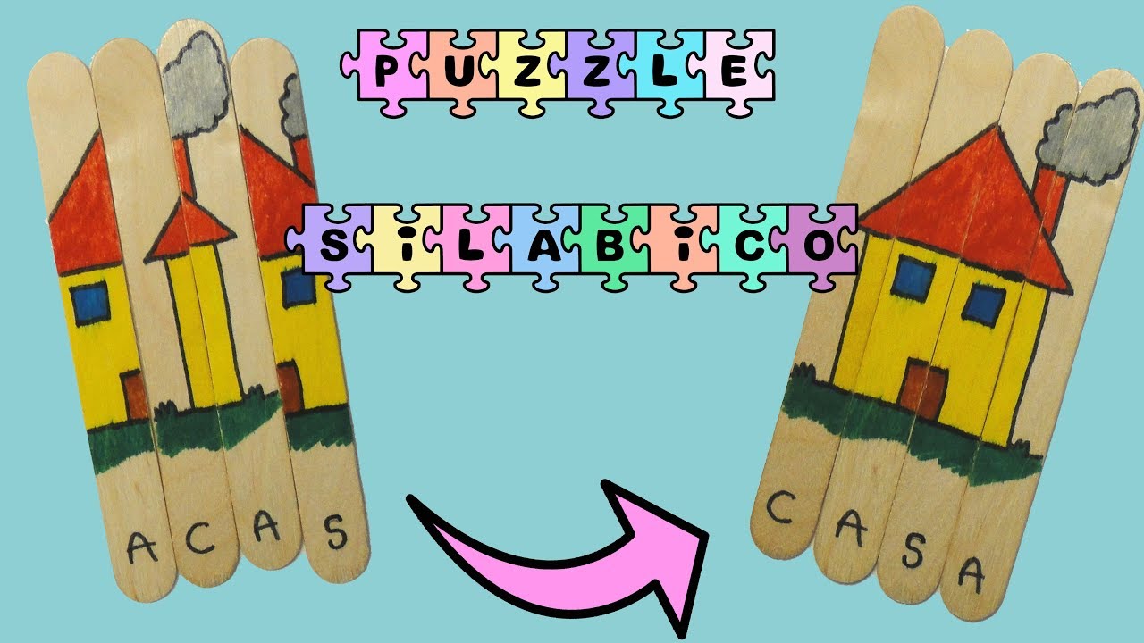 Juego para niños | Puzzle silábico