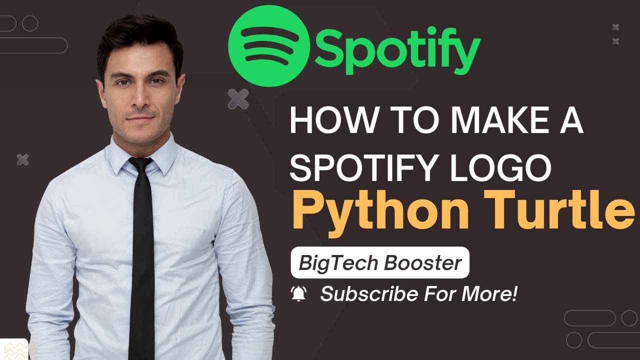 Spotify Logo | How to make a Spotify Logo with Python Turtle