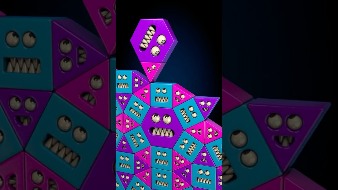 Classic Monster Tessellation 2