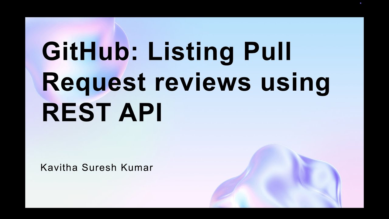 GitHub: Listing Pull Request reviews using REST API