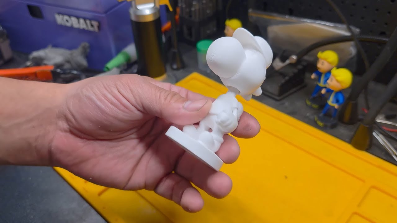 Making Yoshi Actually A Bobblehead