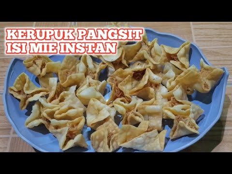 KERUPUK PANGSIT ISI MIE INSTAN