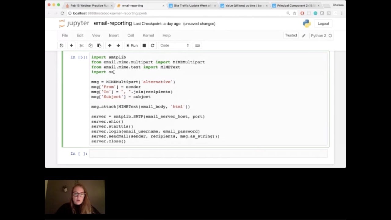 Automatic Email Reporting with Plotly's Python API