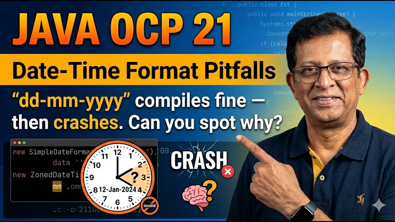 Java OCP 21 (1Z0-830) | Handling Values 1.10 | DateTimeFormatter — Formatting & Parsing