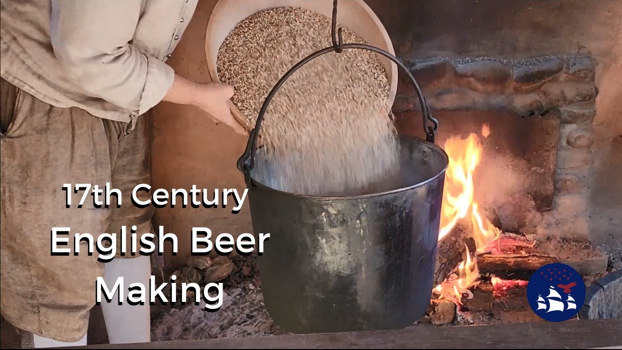 17th Century English Ale and Beer Brewing