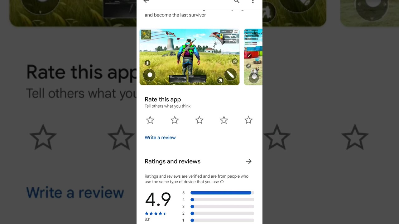 Modern Arena Battle Royale PVP on play store | modern Arena Battle Royale PVP |modern arena #ff