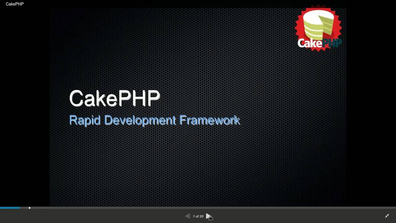 CakePHP 3.x Tutorial | Tut_01 | Introduction