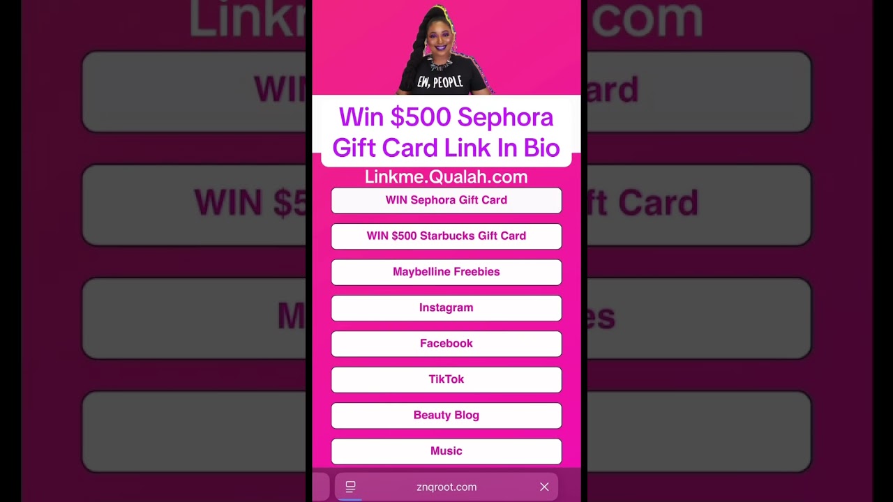 A Chance to Win $500 Sephora Gift Card