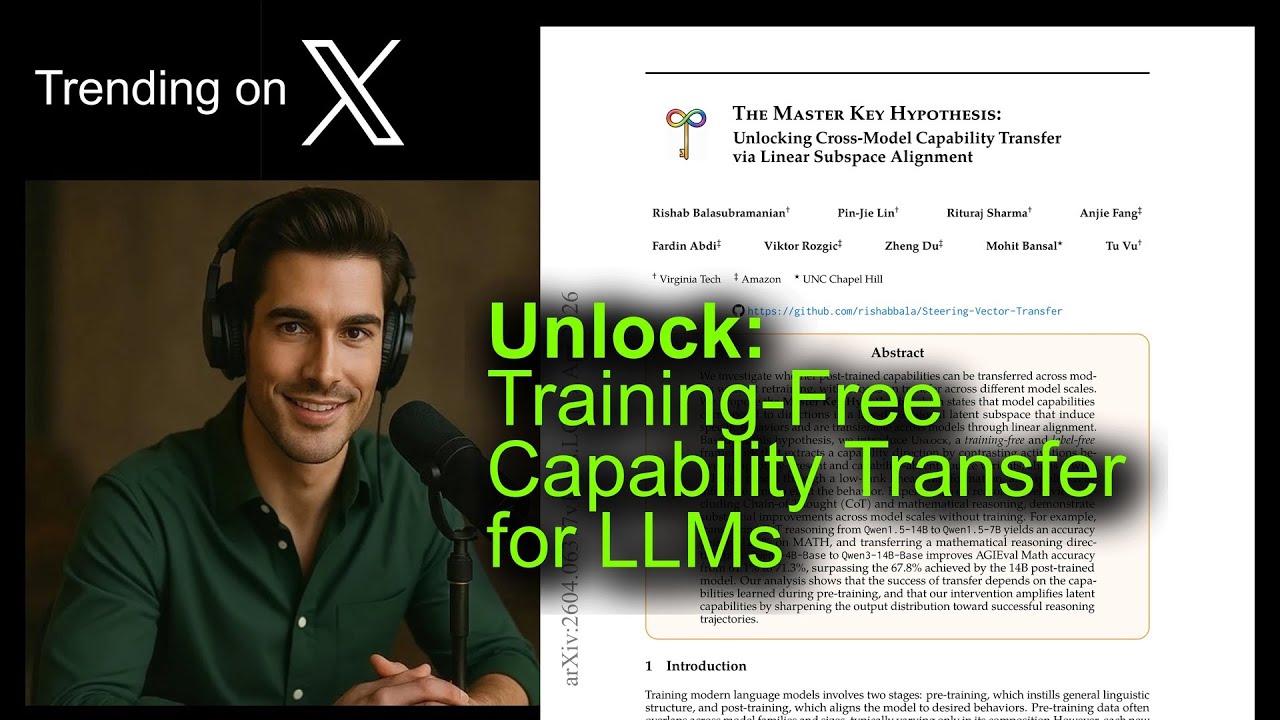 Unlock: Training-Free Capability Transfer for LLMs