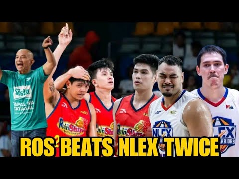 Rain or Shine completed a thrilling comeback to eliminate the NLEX Road Warriors