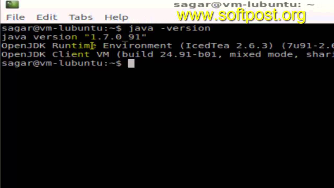 How to view java version in Fedora