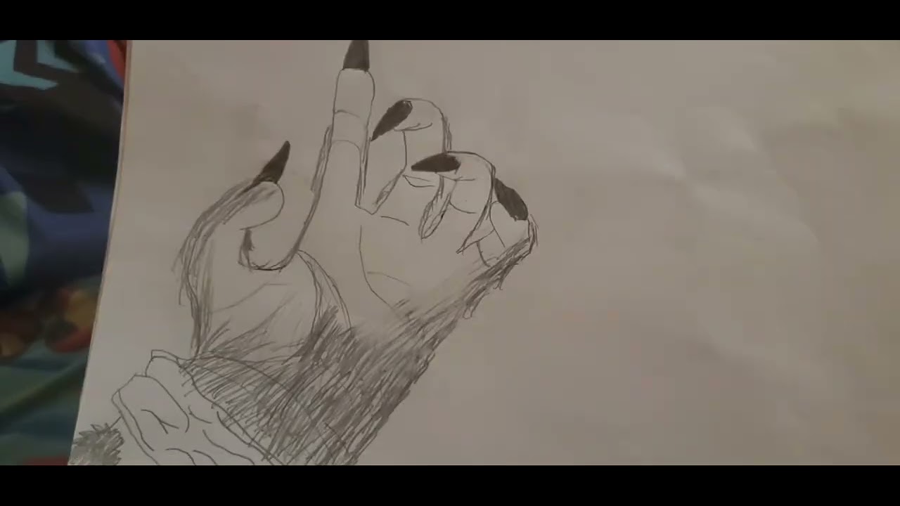 Werewolf hand transformation animation test