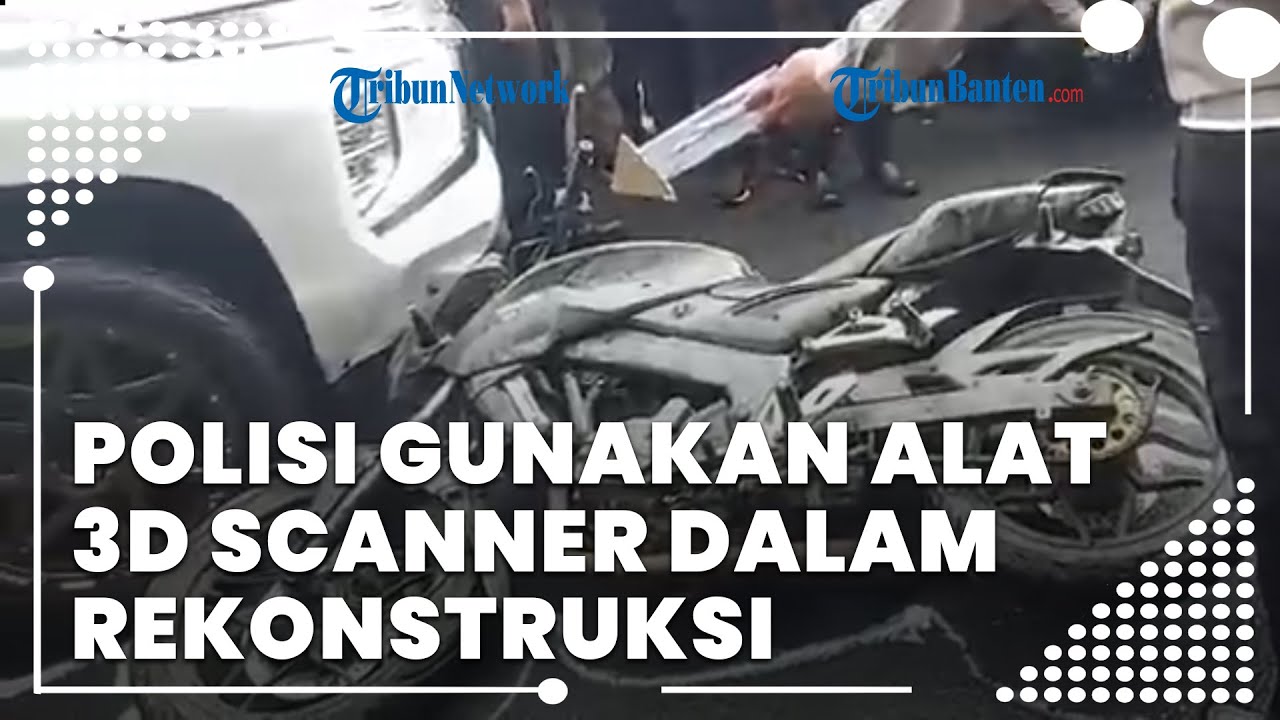 Polisi Gunakan Alat 3 Dimensi Scanner, untuk Rekonstruksi Kecelakaan Hasya, Mahasiswa UI ...