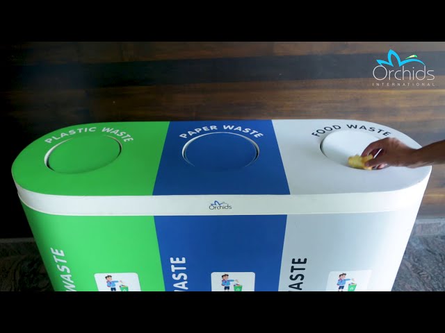 Color Coded Dustbin - Orchids Stainless Steel Duo Dustbin Manufacturer ...