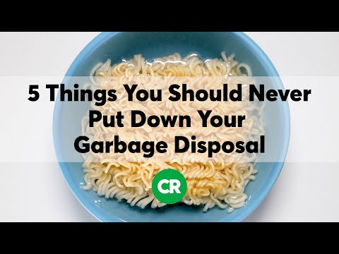 5 Things You Should Never Put Down Your Garbage Disposal