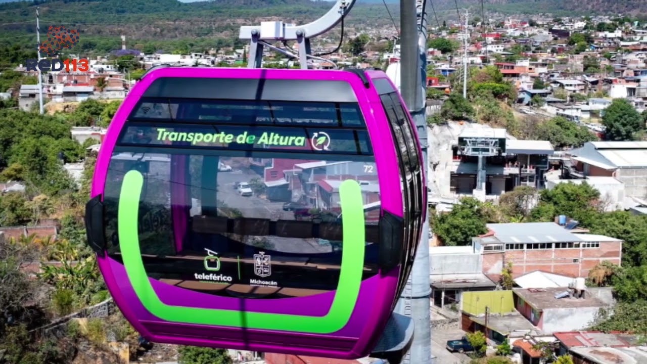 Uruapan rises: the cable car that promises to transform urban mobility