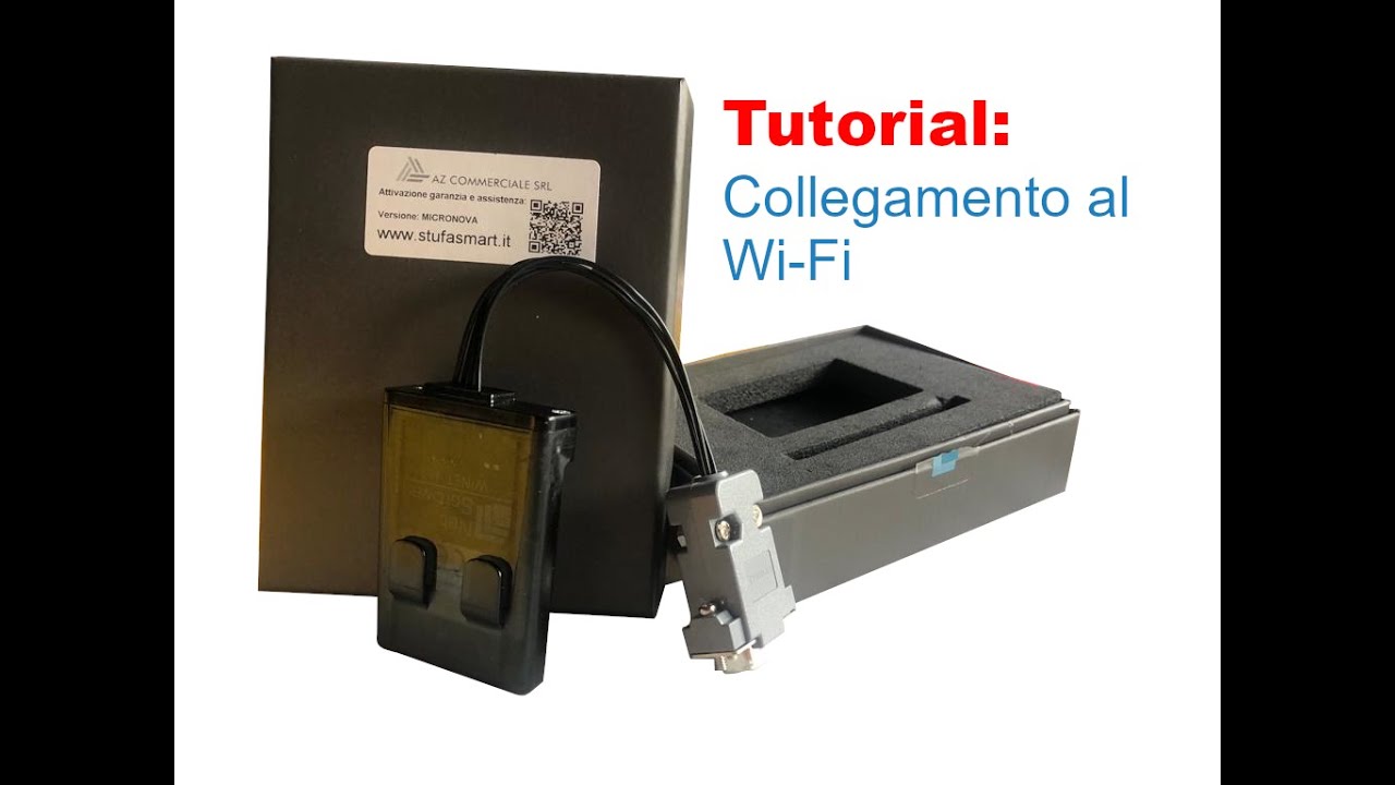 Video tutorial collegamento Wi-Fi WiNet controller per stufe a pellet