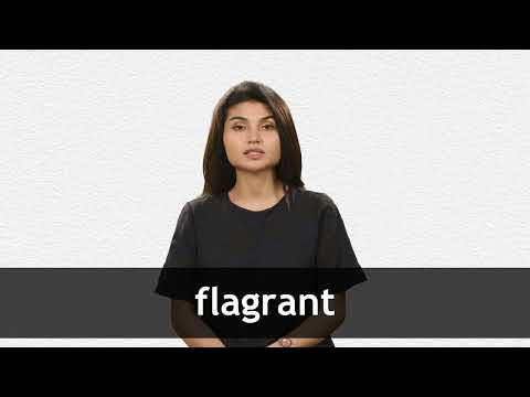 FLAGRANT definition in American English | Collins English Dictionary
