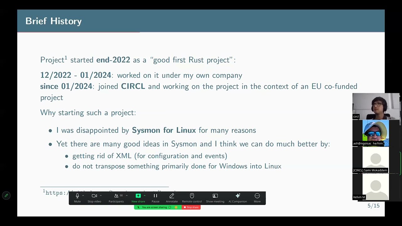 Kunai Bring your Linux Threat-Hunting capabilities to the next level