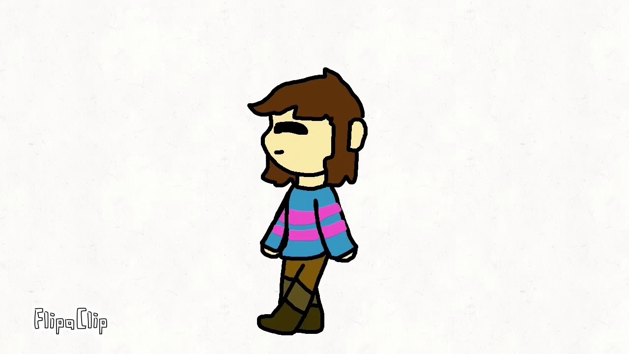 Undertale - Frisk Walking Cycle