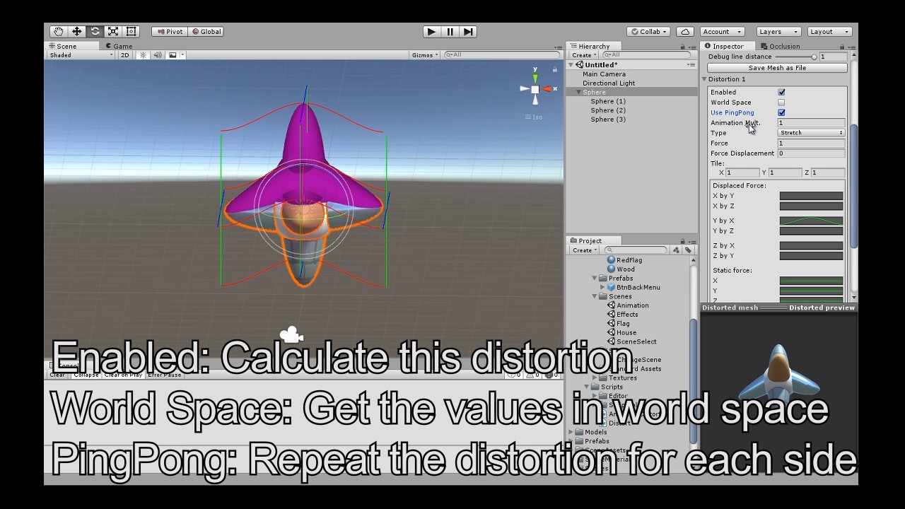 Simple Mesh Distortion Tutorial