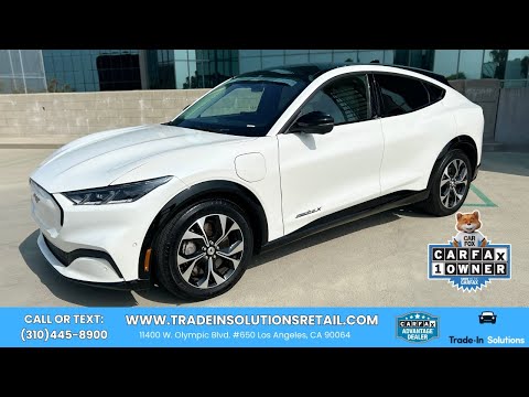 2021 Ford Mustang Mach-E Premium for sale! LOW MILES, WARRANTY!