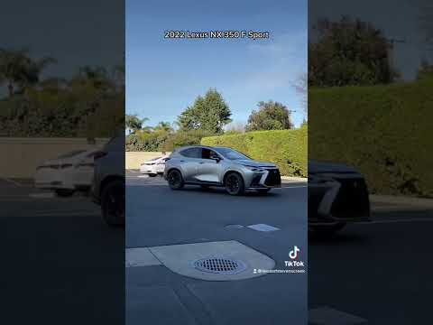 2022 Lexus NX 350 F Sport Atomic Silver | Lexus Stevens Creek