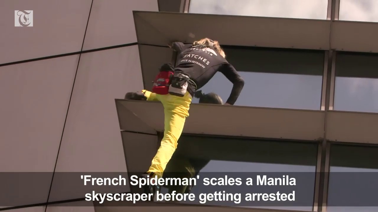 French Spiderman scales Manila skyscraper - Times of Oman