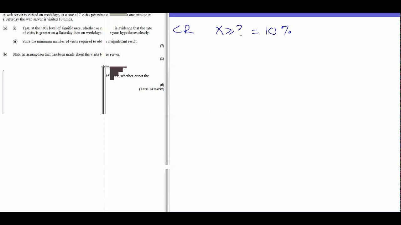 S2 hypothesis testing with normal approximation