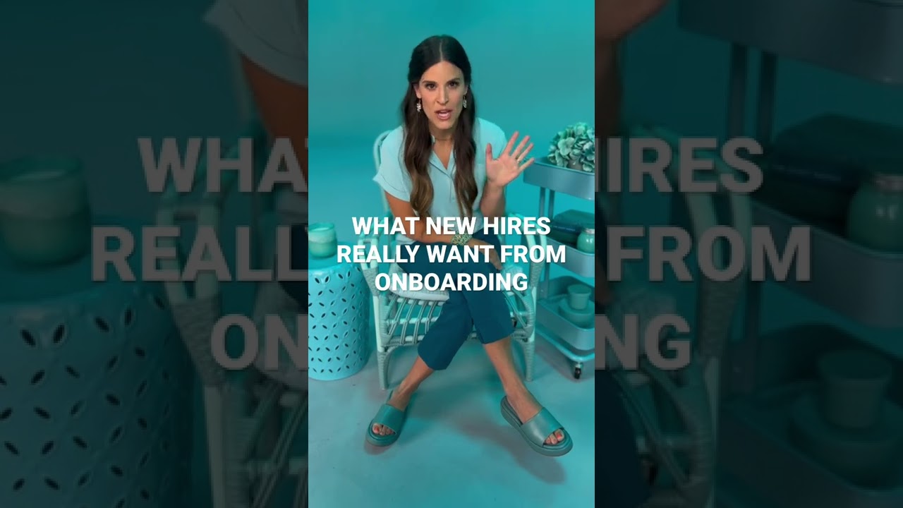 BambooHR Onboarding! She’s here to remind you what new hires really want when they join the company!