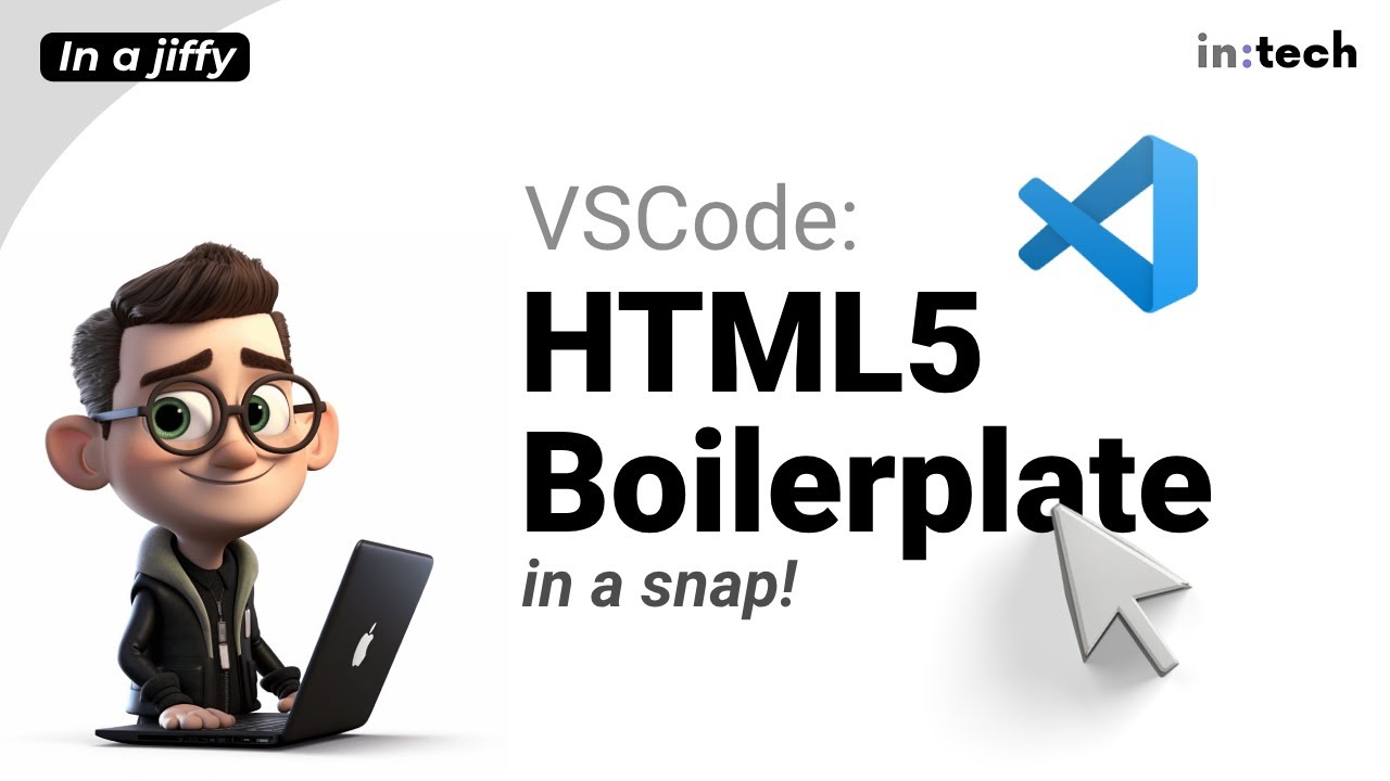 Quickly create an HTML5 boilerplate in VSCode