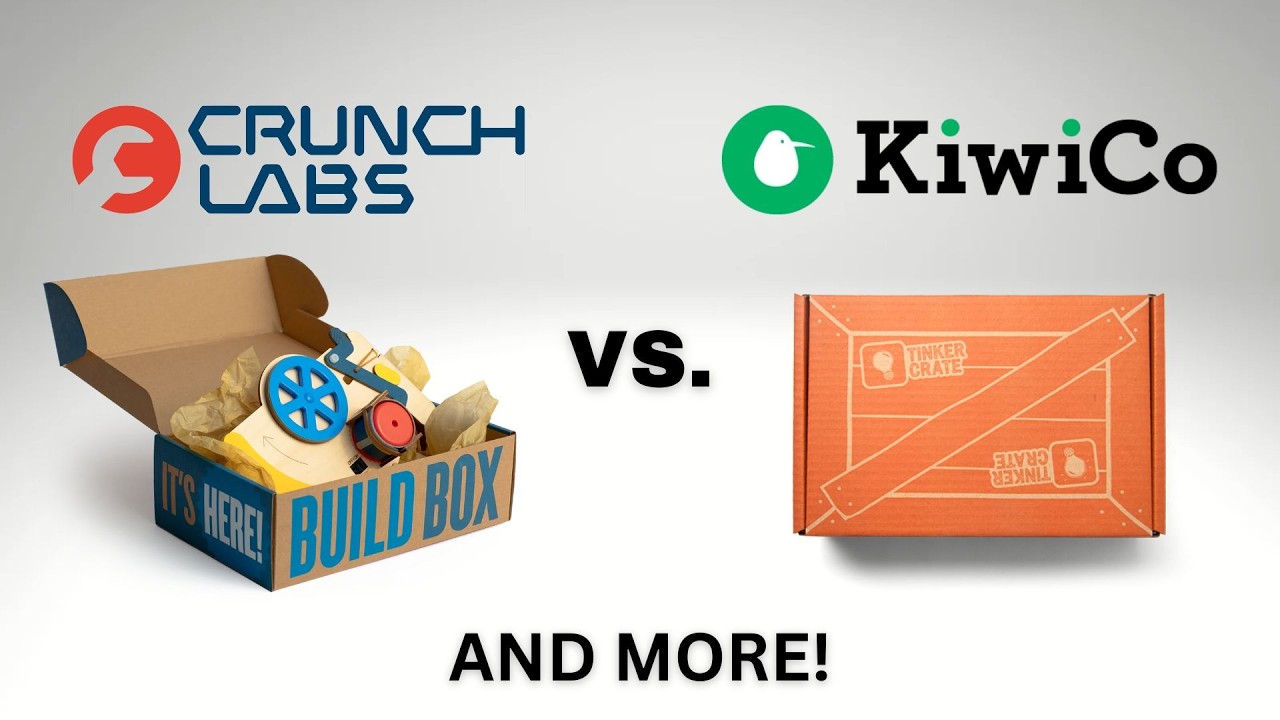 CrunchLabs vs. KiwiCo: What are the best S.T.E.M Build Boxes and Science Kits?