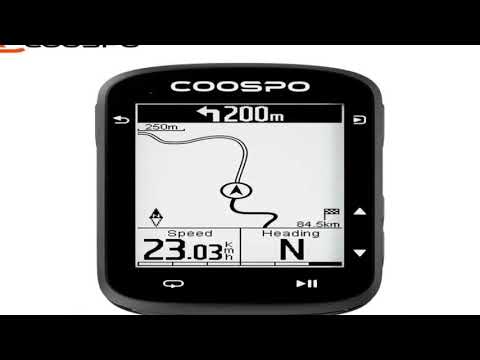 COOSPO CS500 Route Navigation Bike Computer GPS Cycling Odometer Wireless Bicycle Speedometer Cycl