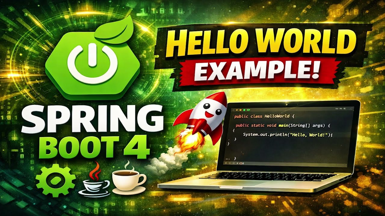 Spring Boot 4 Hello World Example | Beginner Friendly Tutorial