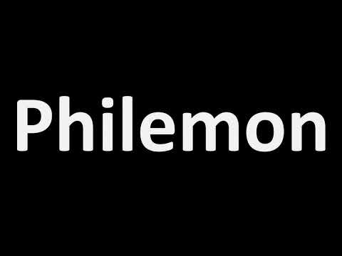 How to Pronounce Philemon? (BIBLE)
