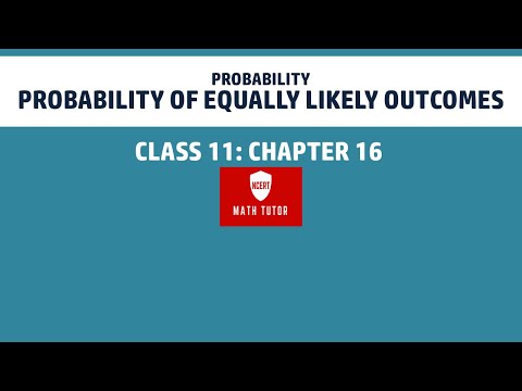 Probability of Equally Likely Outcomes Video Lecture - Crash Course for ...