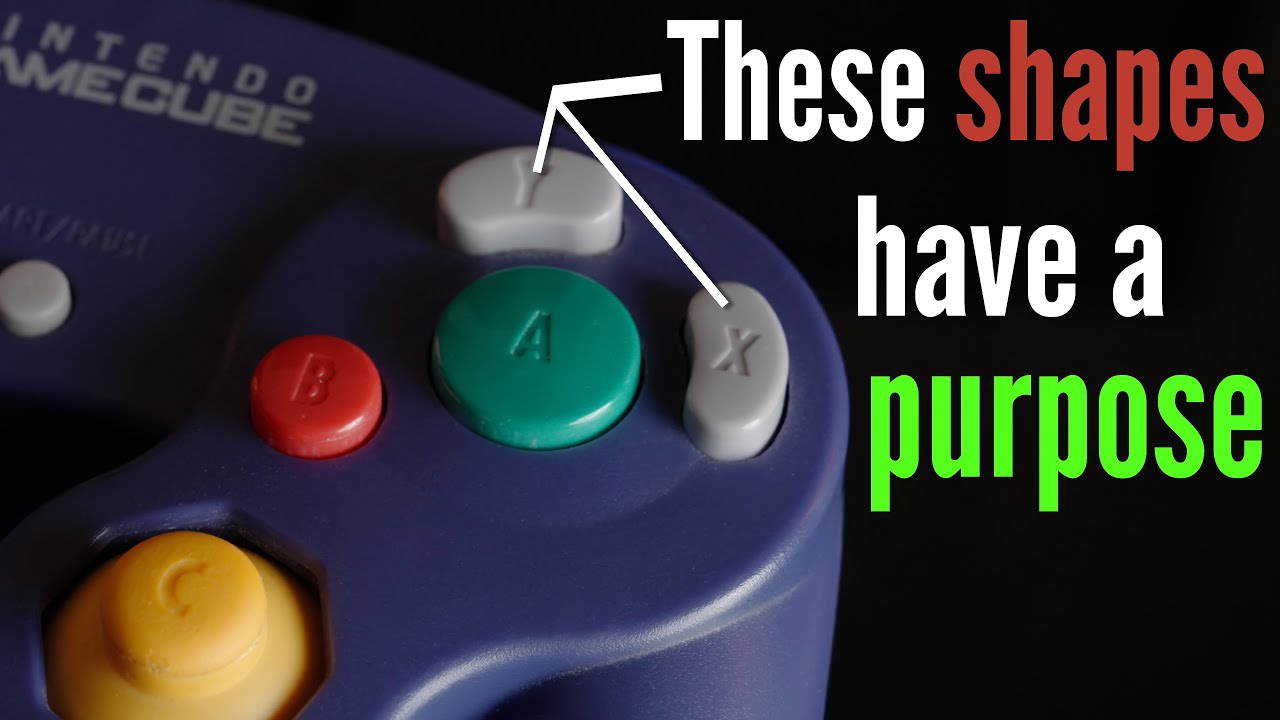 Why Are the GameCube Controller's Buttons Shaped Like That?