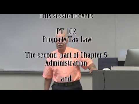 Certified Maine Assessor Exam Review Course, Part 7