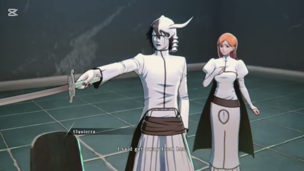 ulquiorra protects orihime