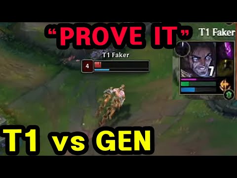 T1 vs GenG 對戰操作細節賞析 - 英雄聯盟板 | Dcard