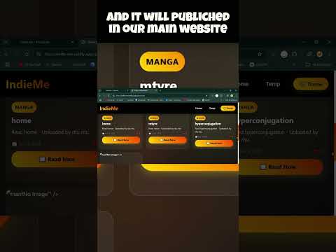 Want to upload your work on indieme| now you can #anime #india #manga #edit #comics #indie-me