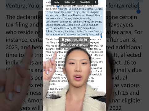 New 2023 tax deadline for Californians Oct. 13th #taxes