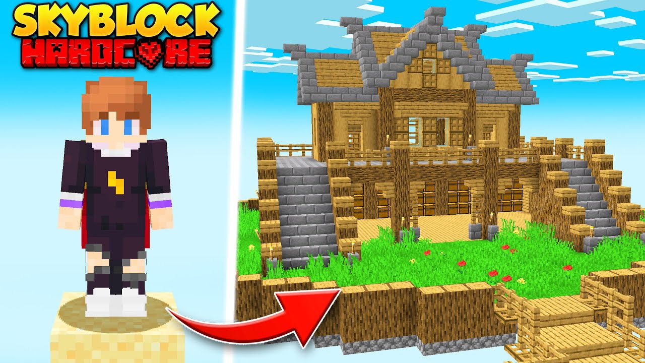I TRANSFORMED My Skyblock Hardcore World! (#2)