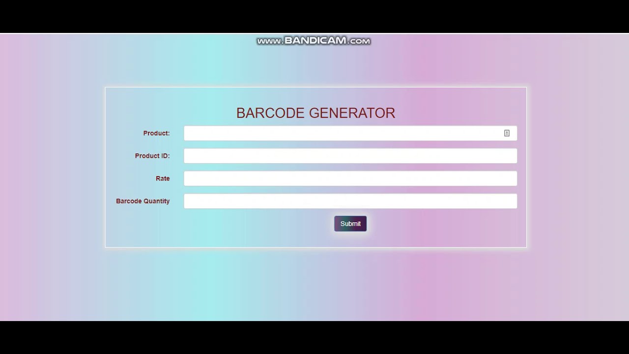 Simple barcode generator | PHP Source Code available | HTML | PHP