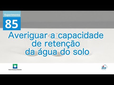[JICA-Net Library]85. Averiguar a capacidade de retenção da água do solo