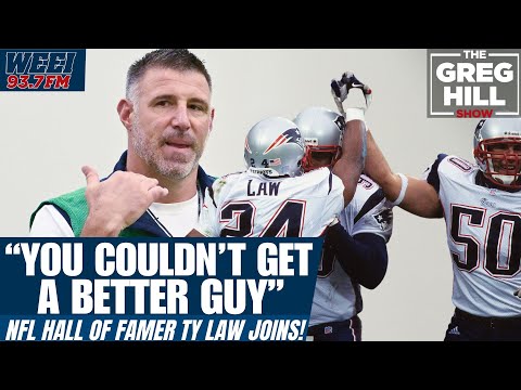 Mike Vrabel "Has Instant Credibility" #NFL HOF Ty Law Joins! ||The Greg Hill Show