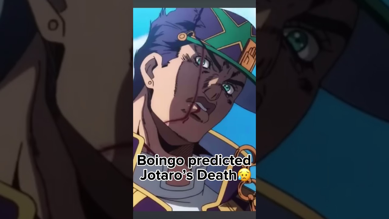 Boingo predicted Jotaro’s death 😥😔