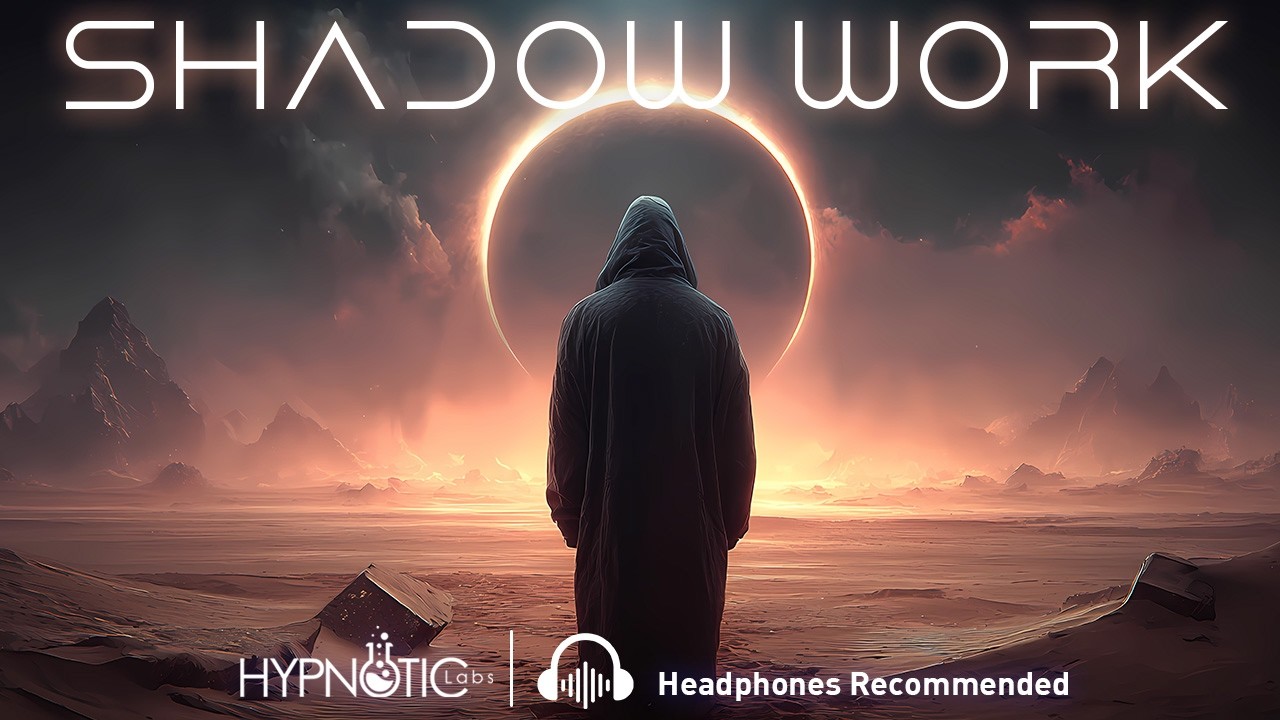 Sleep Hypnosis for Shadow Work, Subconscious Reprogramming, Trapped Trauma, (Desert Eclipse Imagery)