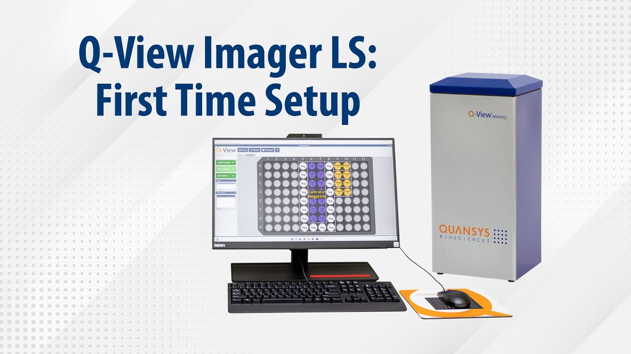 Q-View™ Imager LS: First Time Setup